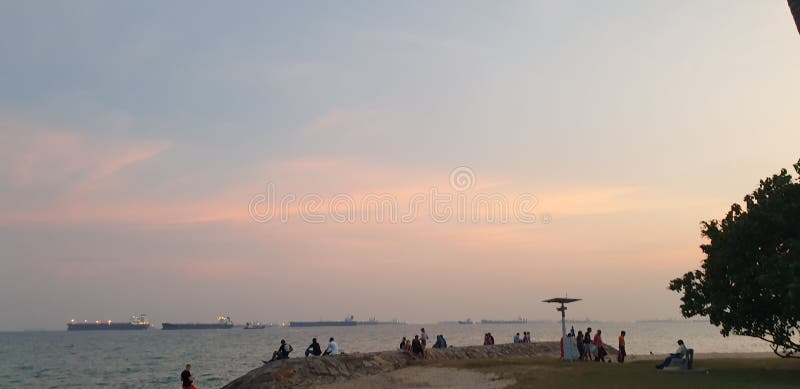 Calm pretty nice sky beach editorial image. Image of nice - 165803915