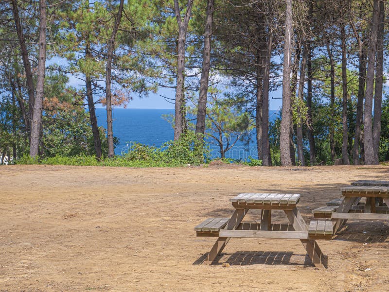 Calm Relax Zone by the Sea. Stock Image - Image of zone, turkish: 255596159