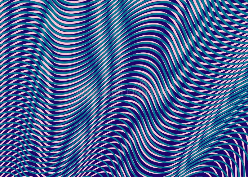 Calm Reticulated Abstract Background With Fluid Linear Texture Of