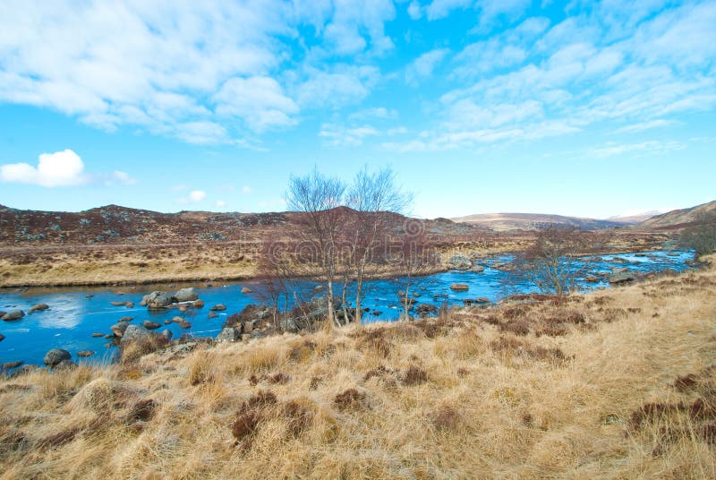 Calm river stock image. Image of rock, scottish, flow - 35822507