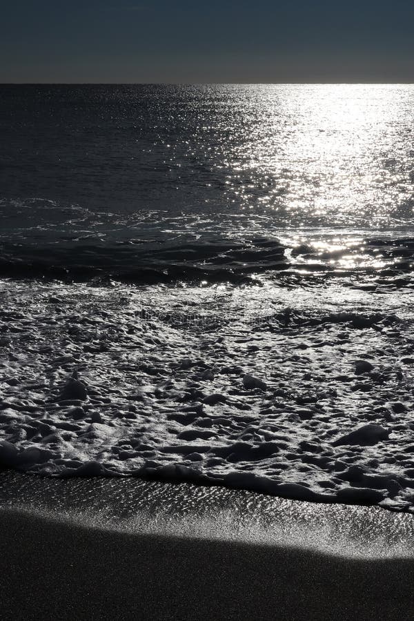 Calm sea beach stock photo. Image of sunshine, shore - 181552850