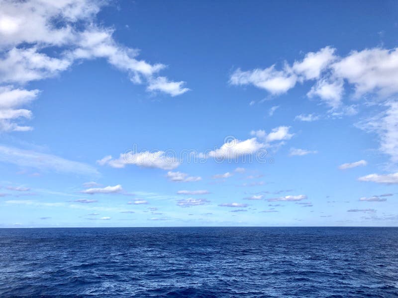 Calm sea and clear sky stock image. Image of seascape - 173893019