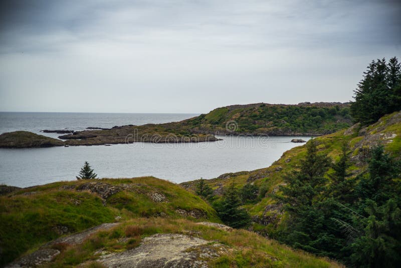 The calm sea in port. stock image. Image of norwegian - 83626577
