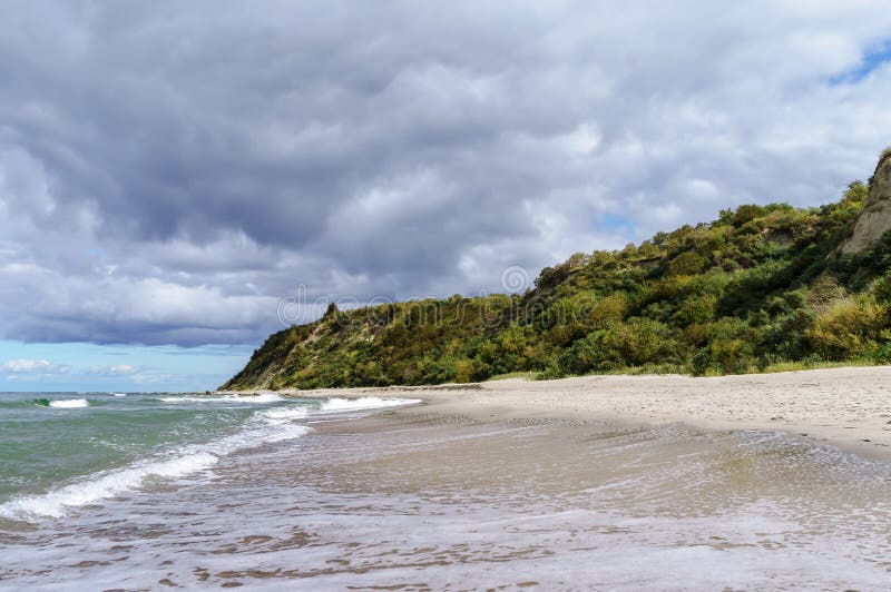 The Calm Sea. the Quiet on the Sea. Sea without Waves. Seascape Stock ...