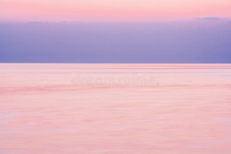 Calm on the Sea after Sunset Stock Image - Image of blue, outdoor: 42737605