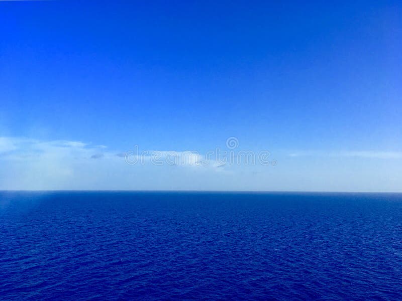 Sea view from cruise ship stock photo. Image of cruise - 153907532
