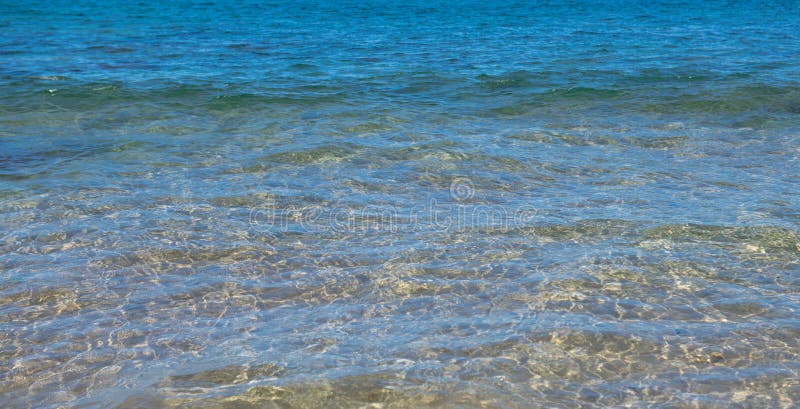 Calm Sea Water Surface Texture with Splashes and Waves. Abstract Nature ...