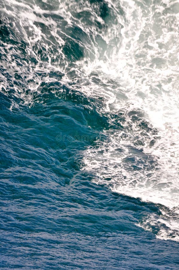 Calm Waves with Ships. Beak, Beach. Stock Image - Image of nature ...