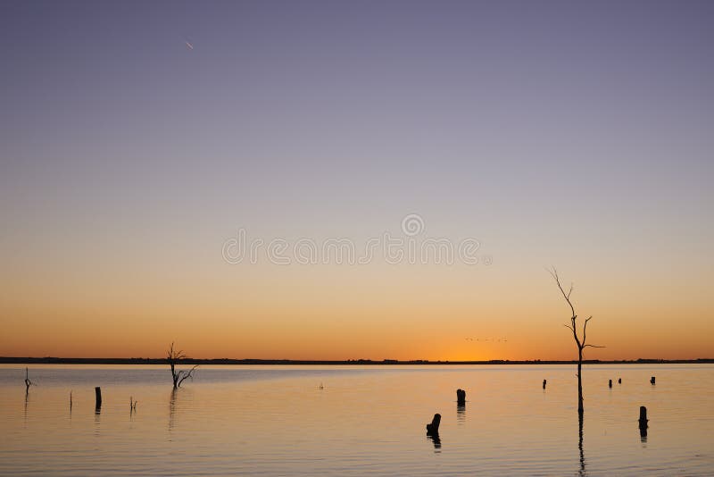 Calm and silence sunset stock photo. Image of nature - 140994072
