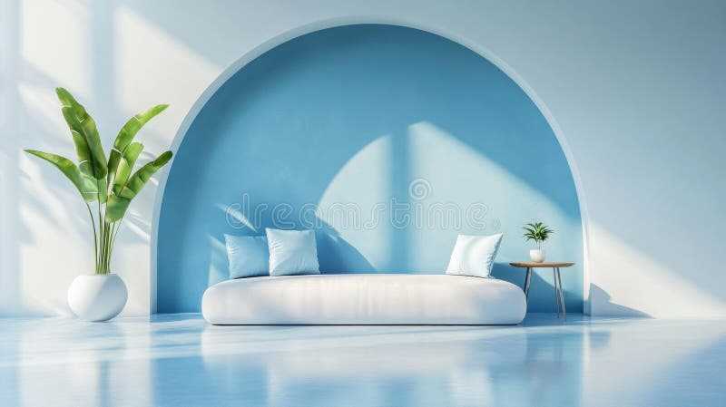 Calm and Simple Interior Design Featuring Circular Architecture and ...