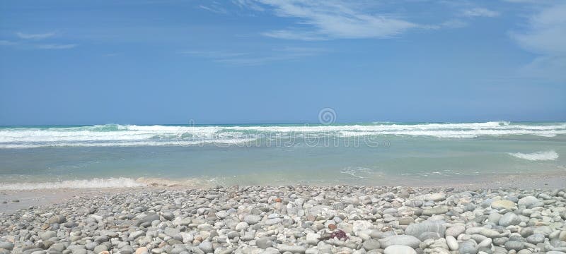 Calm soft rolling wave s stock photo. Image of wind - 262814924