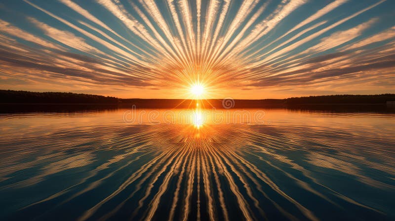 Calm starburst pattern stock illustration. Illustration of surface ...