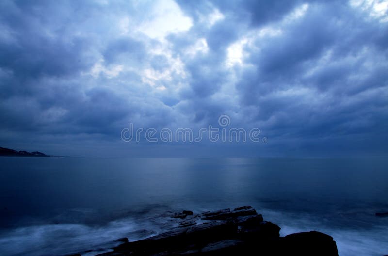 Calm before the storm. stock image. Image of daylight - 3869845