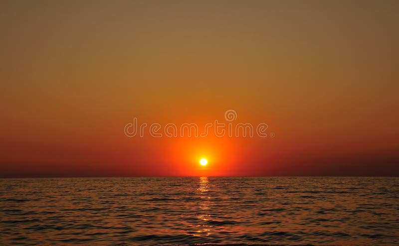 Calm sunset stock photo. Image of landscape, marine, ripple - 11307452