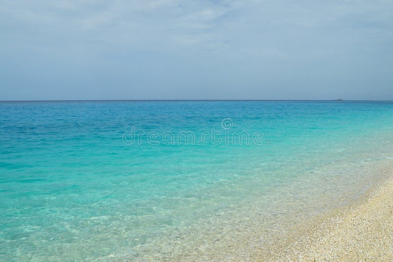 Calm tropical sea stock image. Image of horizontal, outdoors - 79101851