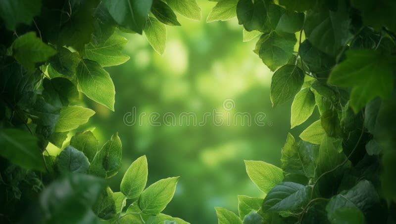 A Calm Viewpoint is Achieved through the Embracing of Greenery within a ...