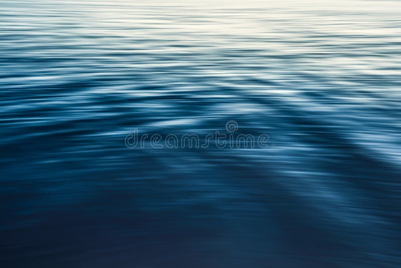 Calm Water Abstract Background in Blue Color Stock Photo - Image of ...