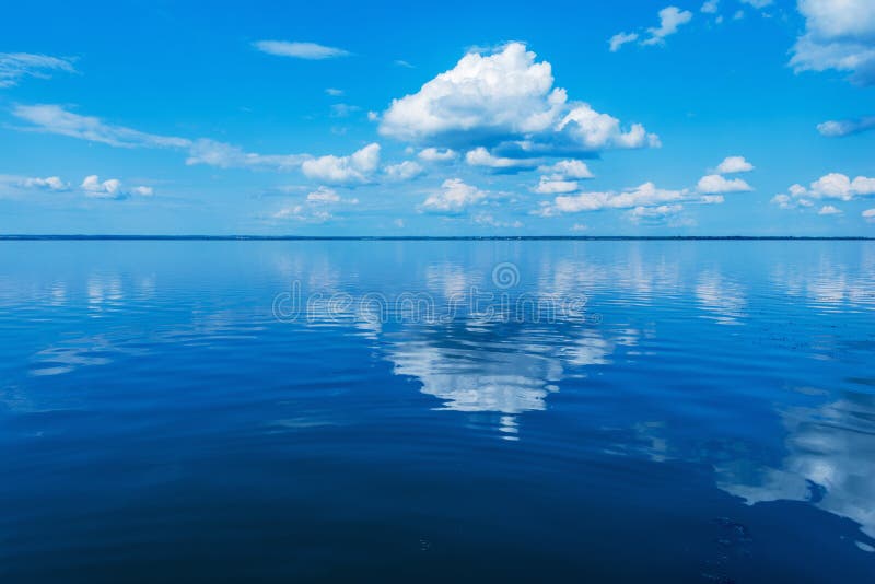 Calm Water Surface of the Lake. Stock Photo - Image of heaven, travel ...