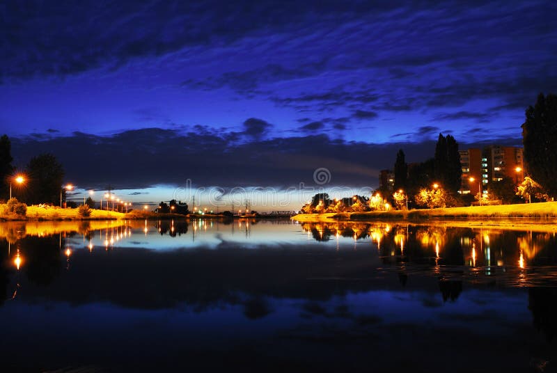 Calm waters stock image. Image of dawn, wallpaper, clouds - 26636813