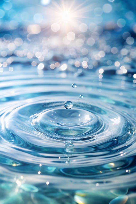 Calm White Water with Ripples and Bubbles Texture Stock Illustration ...