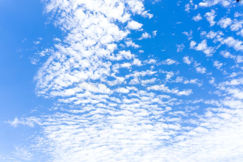 The Calm Wind with Bright Blue Sky.a Small Cloud in the Sky Stock Photo ...