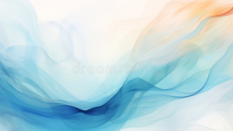 Calming Abstract Artwork Immerses in Aesthetics Stock Illustration ...