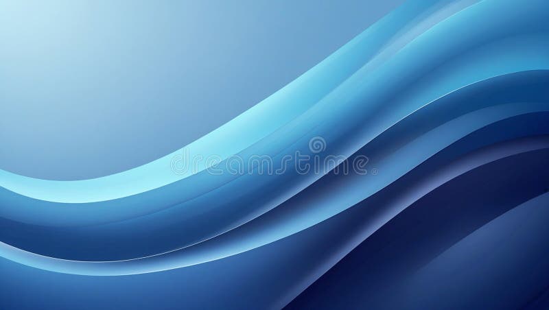 Calming Blue Gradient Background for Professional Web Design Stock ...