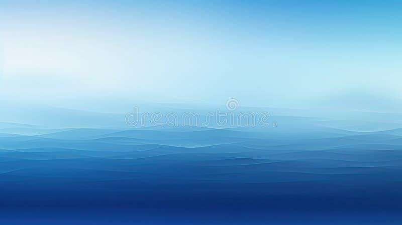 Calming Blue Ombre Background Stock Illustration - Illustration of ...
