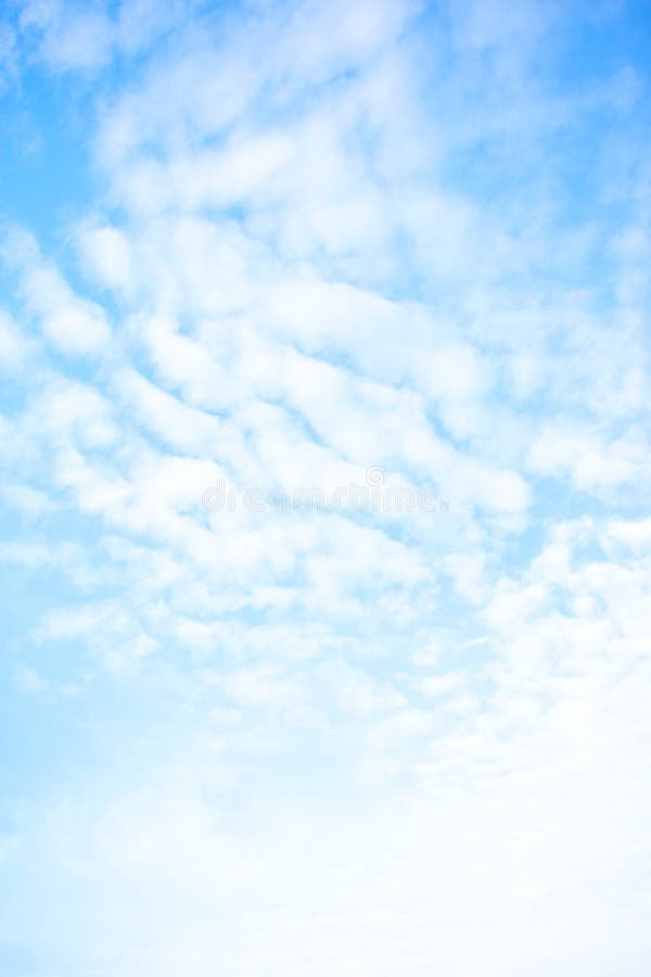 Calming Blue Sky and Clouds Stock Image - Image of daytime, cumulus ...