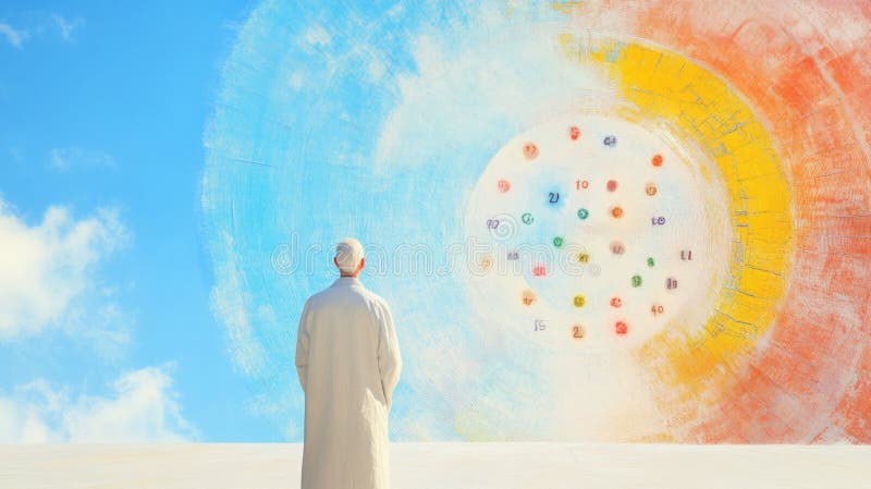 Calming Chaos with Backward Counting a Grounding Technique Stock Image ...