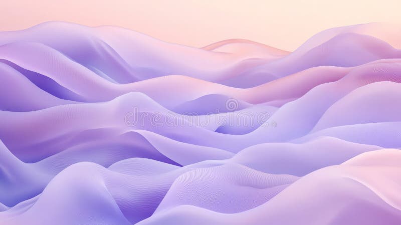 A Calming Gradient of Light Lavender and Pale Pink, with Smooth Liquid ...