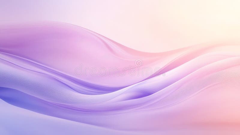 A Calming Gradient of Light Lavender and Pale Pink, with Smooth Liquid ...