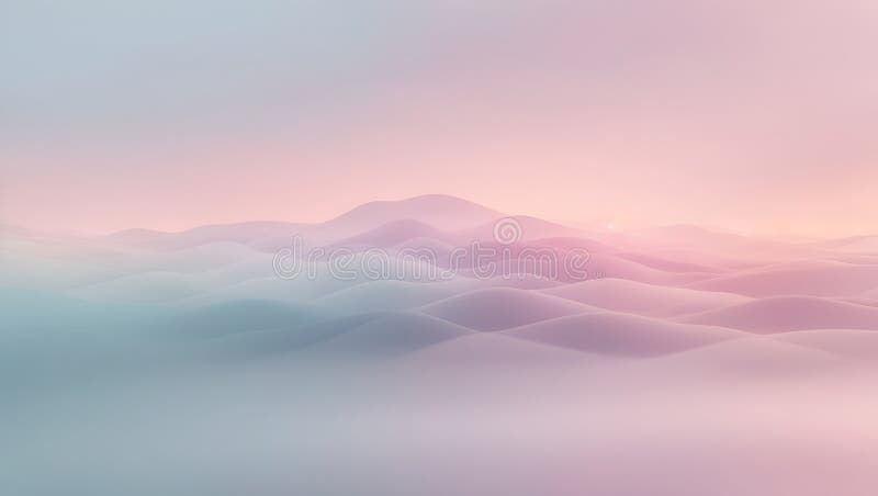 Calming and Minimalist Background Featuring a Gradient of Soft, Pastel ...