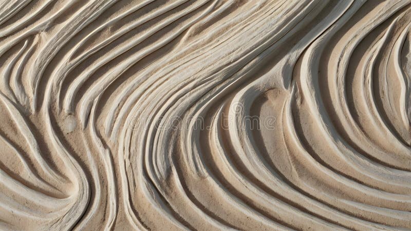Calming Natural-inspired Undulating Form with Soft Curves and Embossed ...