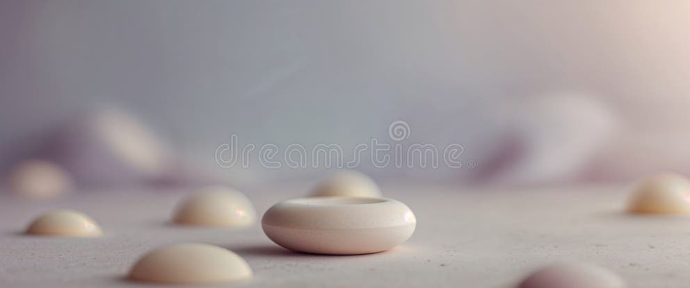 Calming Pastel Abstract Blurred Background Stock Photo - Image of ...