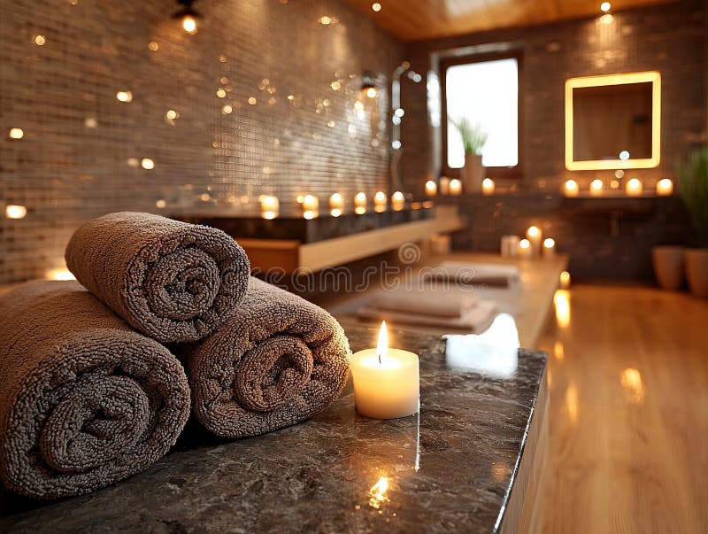 A Calming Spa Therapy Session Where Clients Experience Various Wellness ...