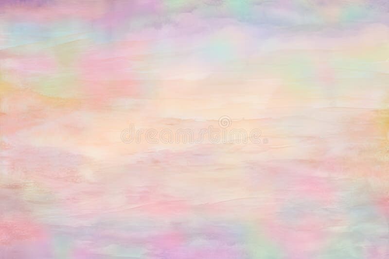 Calming Watercolor Background with Soft Muted Colors and Gentle Washes ...