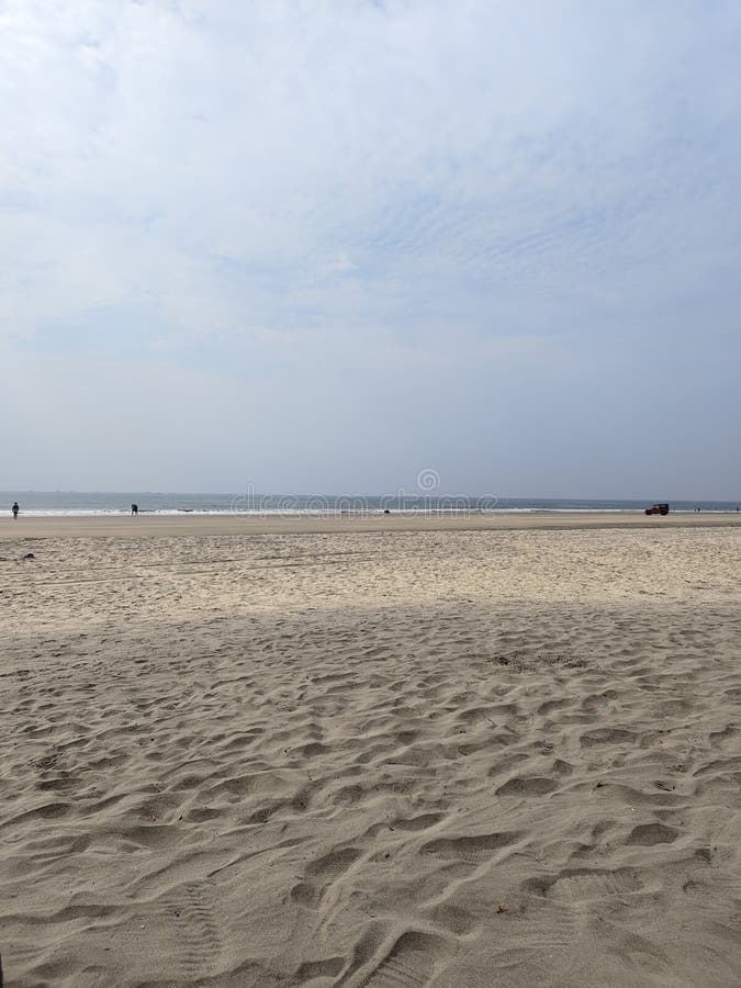 The Calmness of Goa Beach Perfectly Captured Stock Image - Image of ...