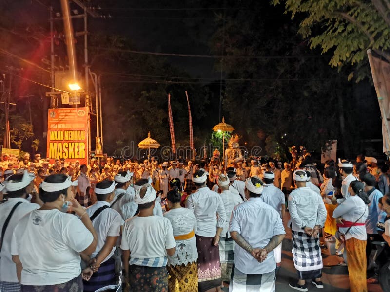 Calon Arang Ceremony in Bali Editorial Photography - Image of arang ...