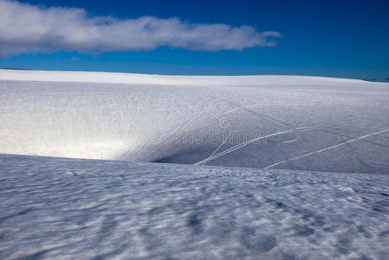 Calotte Glaciaire De Vatnajokull Photo stock - Image du hausse, climat ...