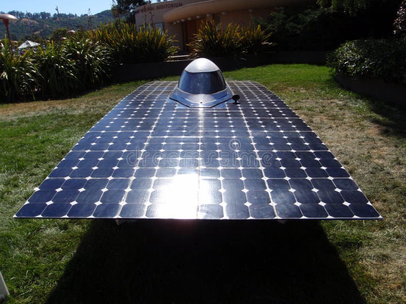 CalSol UC Berkeley Solar Car on Display at Fair Editorial Photography ...