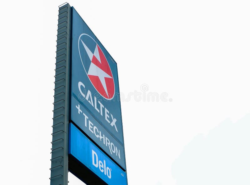Caltex editorial photography. Image of famous, company - 96500277