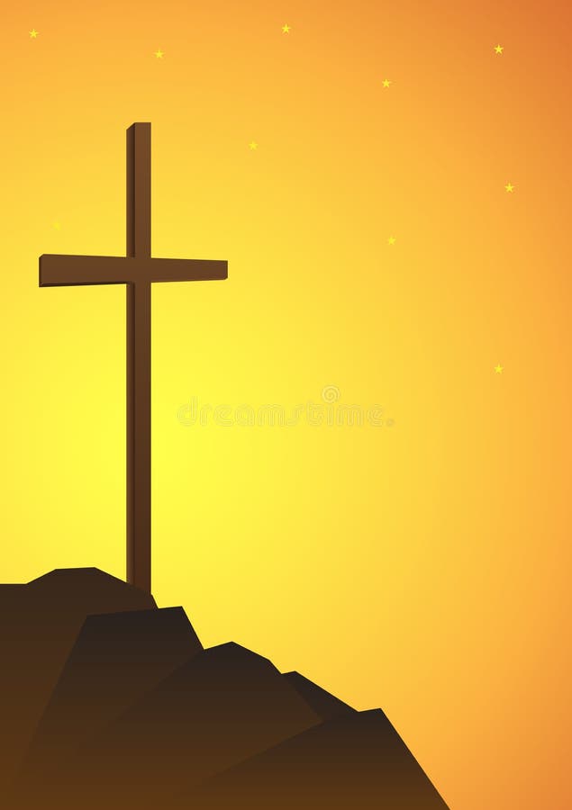 Calvary stock vector. Illustration of religion, rescue - 18707844