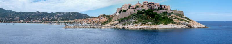 Calvi panorama stock photo. Image of france, corsica - 40955096
