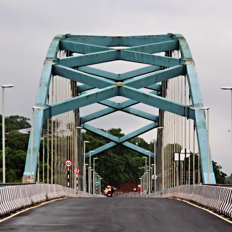 Calvim bridge stock image. Image of trees, structure - 77657967