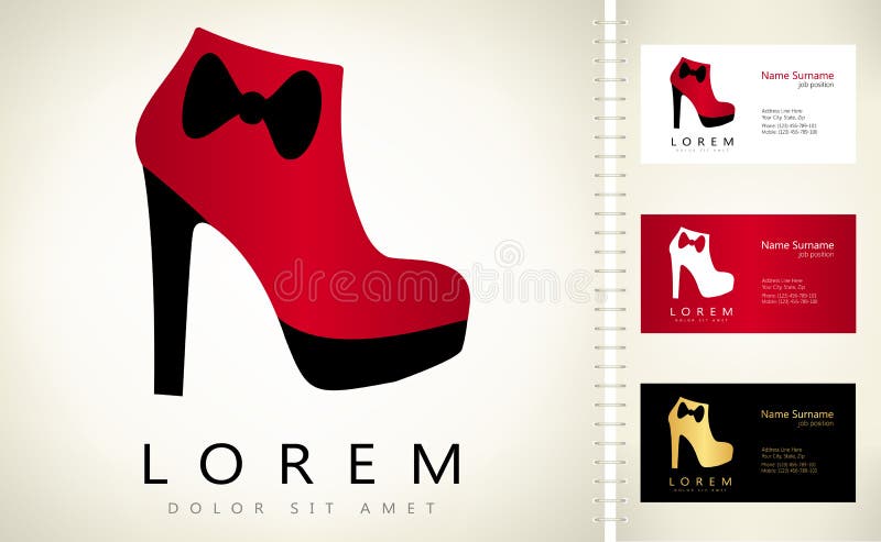 Calza el logotipo ilustración del vector. Ilustración de pegatina ...