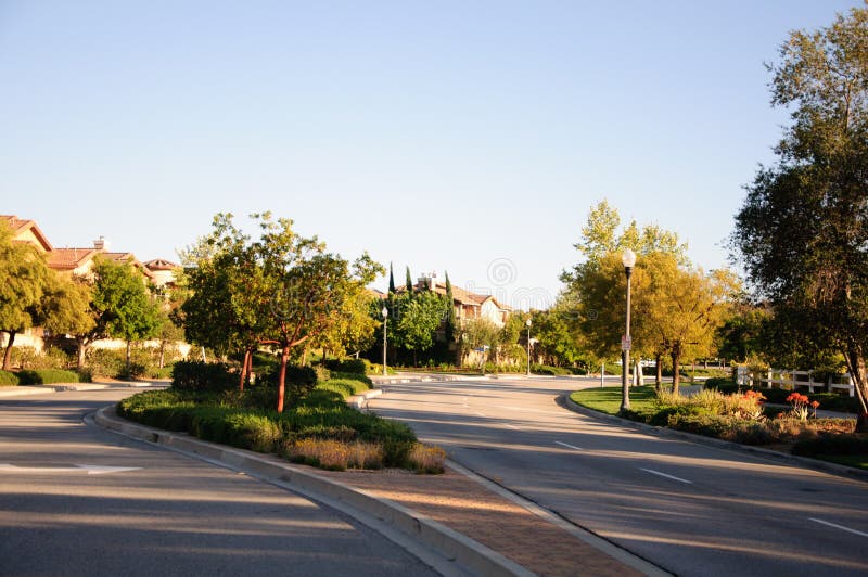 Calzada Peatonal Para El Ejercicio Y El Paseo Imagen de archivo ...