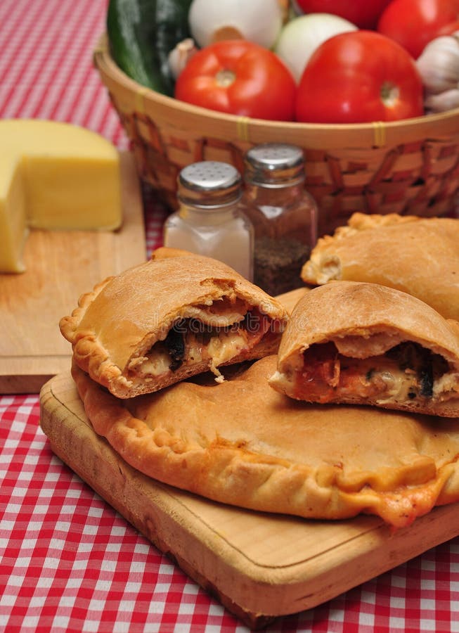 Homemade Australian Meat Pie on the Wooden Table Stock Image - Image of ...