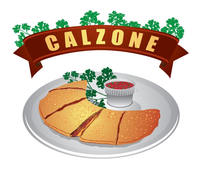 Calzone Stock Illustrations – 210 Calzone Stock Illustrations, Vectors ...