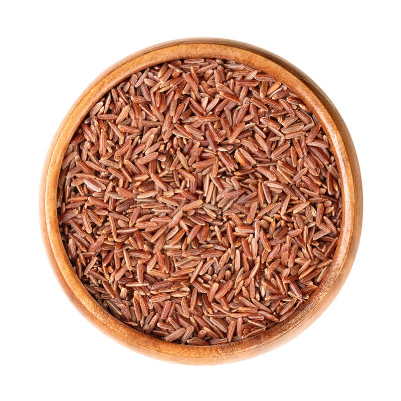 Camargue Red Rice, Variety of Red Rice Cultivated in France, in a ...